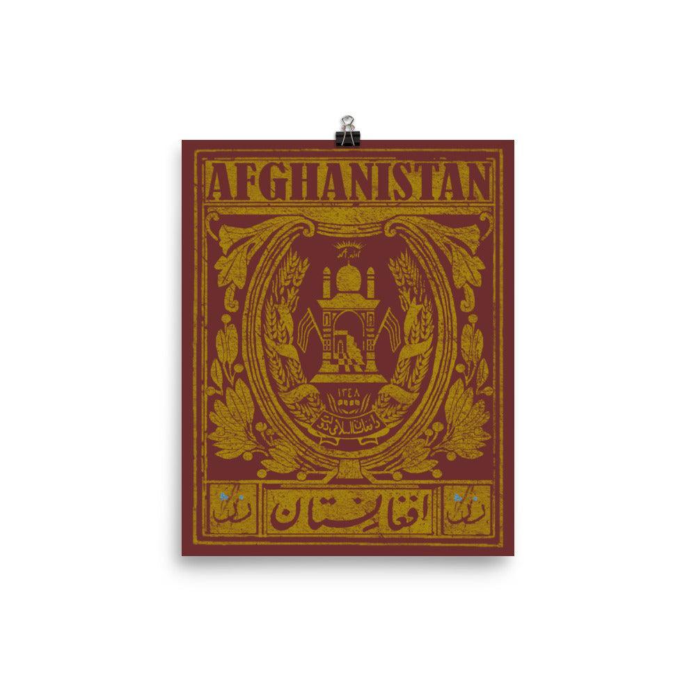 Afghanistan Postcard - Poster | Native Threads