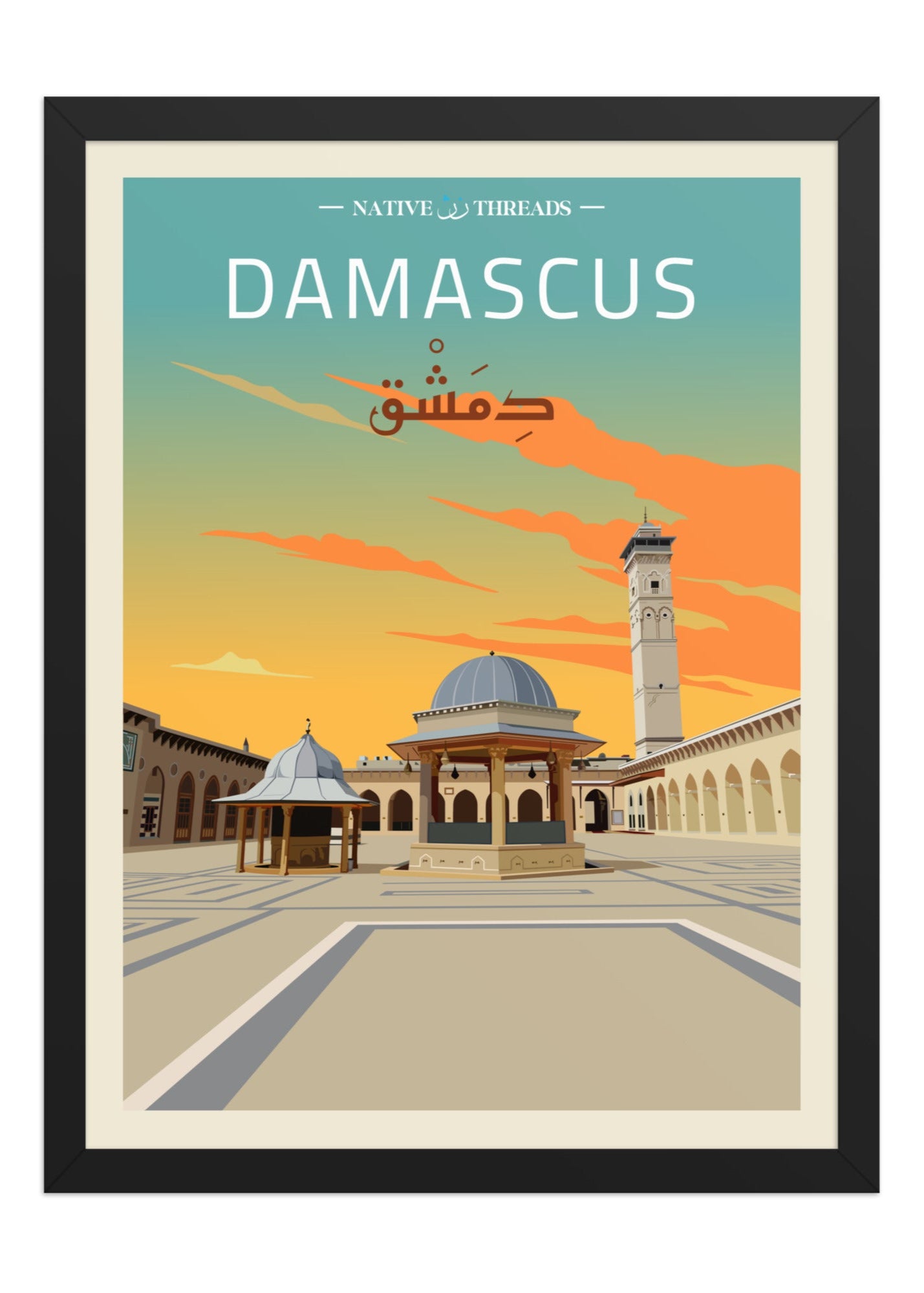 Damascus Poster | Native Threads