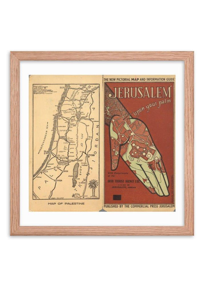 Map Of Jerusalem And Palestine Israel/Palestine Conflict Questions